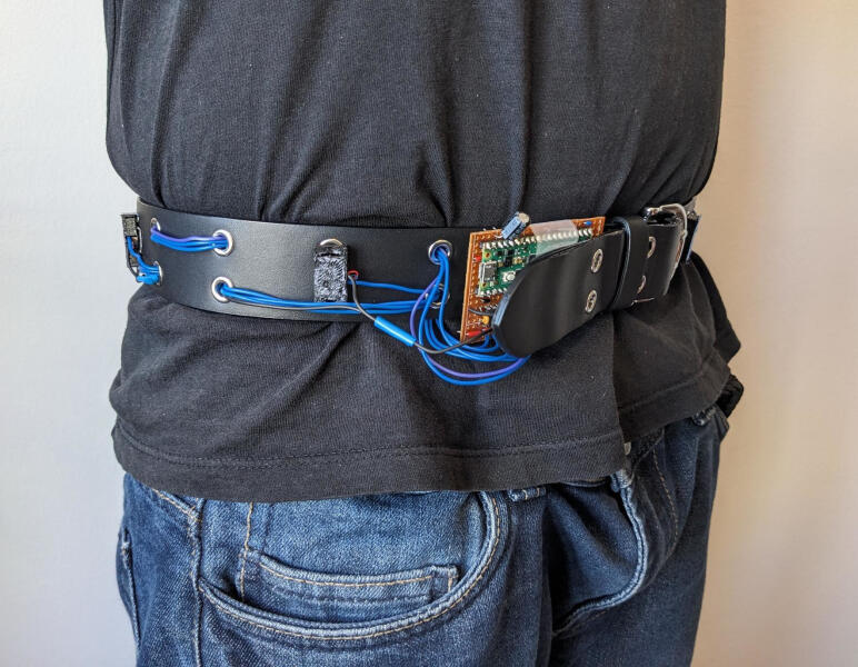 Haptic compass belt 🧭