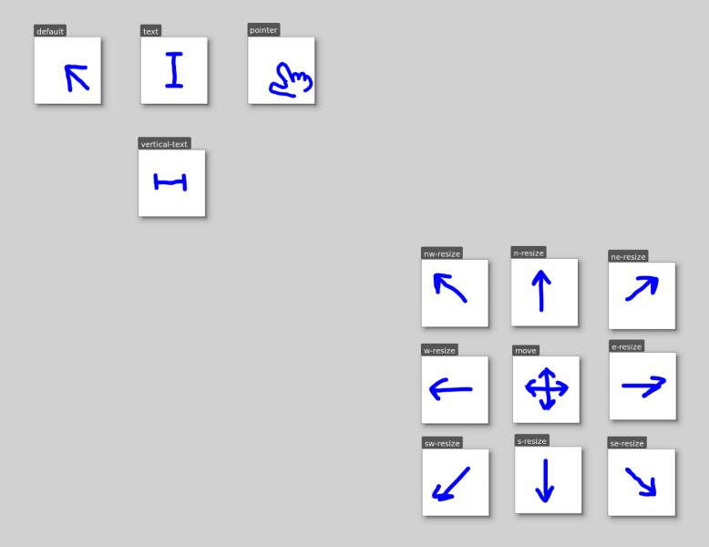 How to draw your own mouse cursor theme!