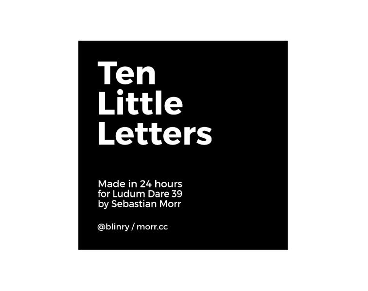 Ten Little Letters